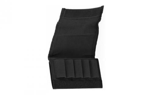 Uncle Mike's Uncle Mike's, Buttstock Shell Holder, For Shotgun, with Flap, Black | Family ...